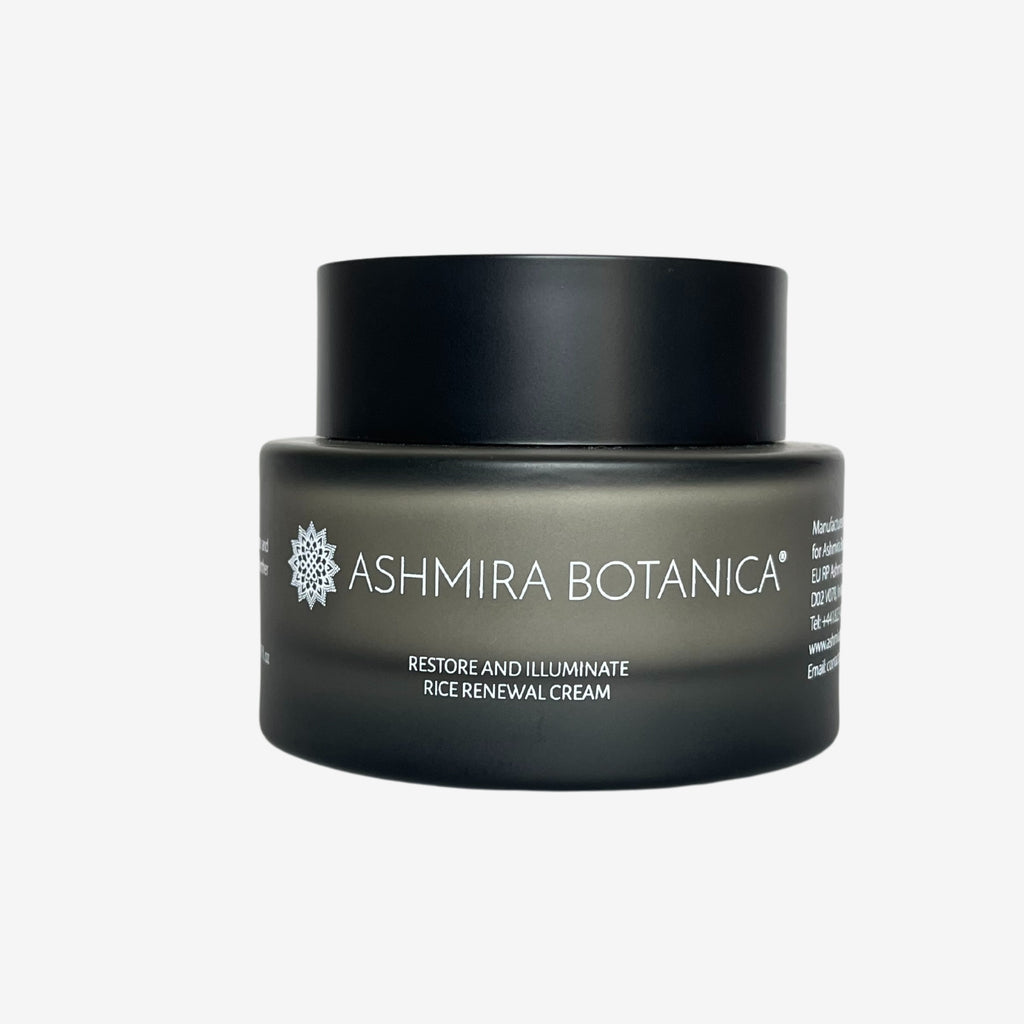 Restore and Illuminate Rice Renewal Cream 50ml – Ashmira Botanica